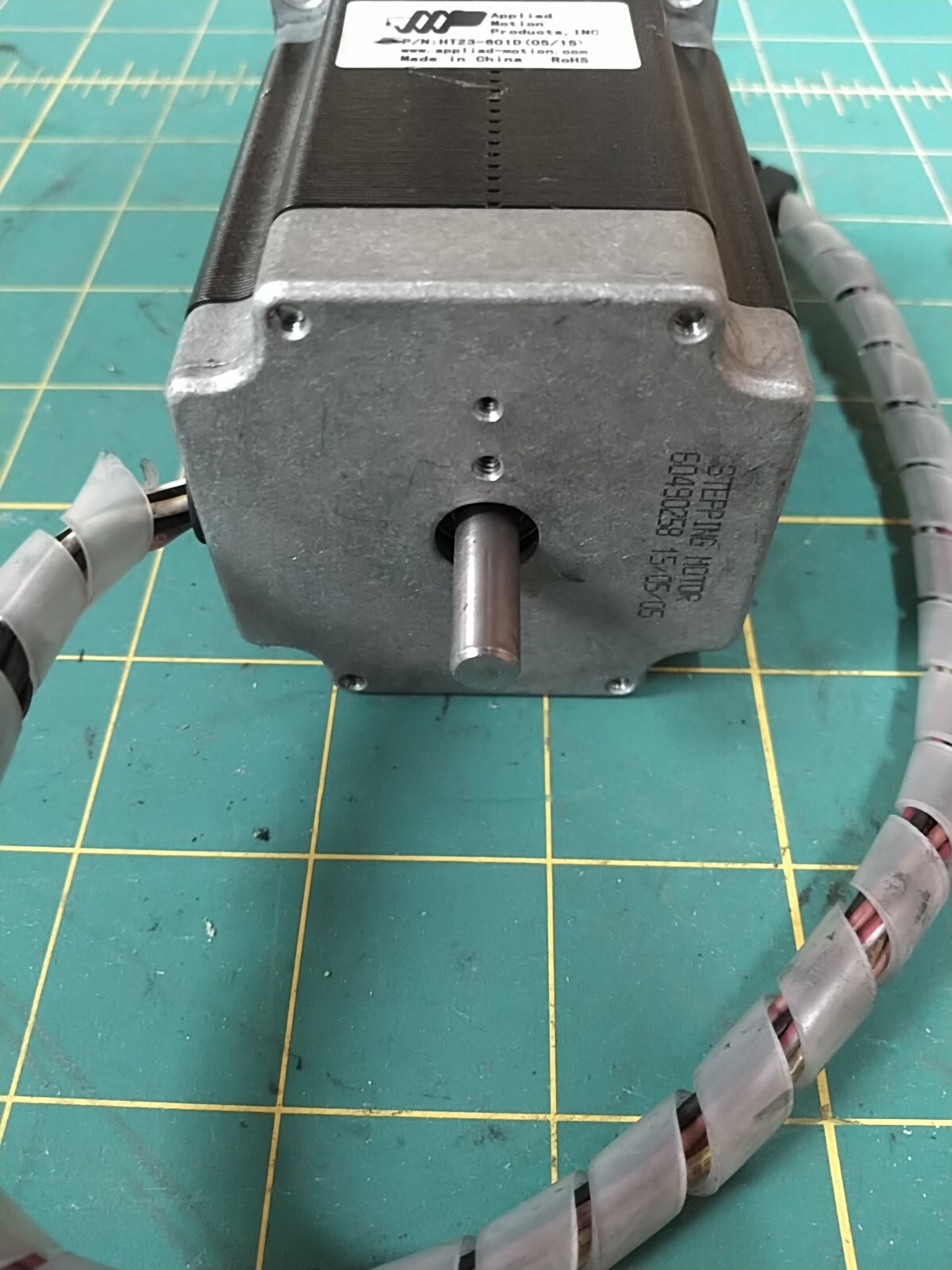 Applied Motion HT23-601D Dual Shaft Stepper Motor | eBay