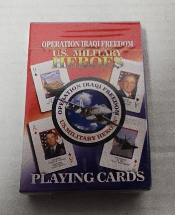 Playing Cards - Operation Iraqi Freedom U.S. Military Heroes - New | eBay