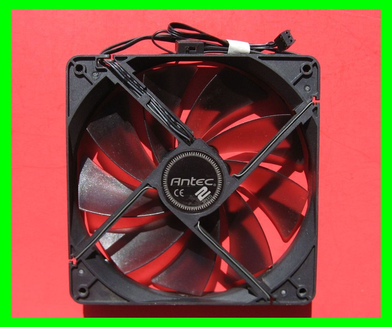 Original Antec 140mm Cool Blue LED 59CFM 3-Pin Case Fan 2-Speed OEM ...