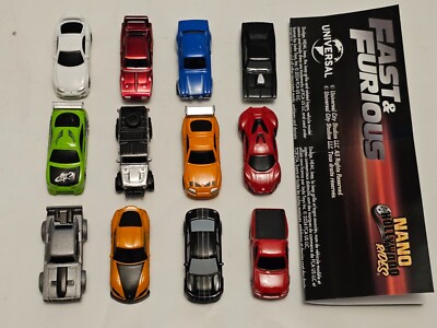 Jada Nano Hollywood Rides Fast & Furious Die Cast Micro Machine Scale ...
