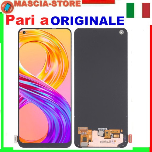 OPPO REALME 8 RMX3085 RMX 3085 TOUCH SCREEN LCD DISPLAY GLASS SCREEN ...
