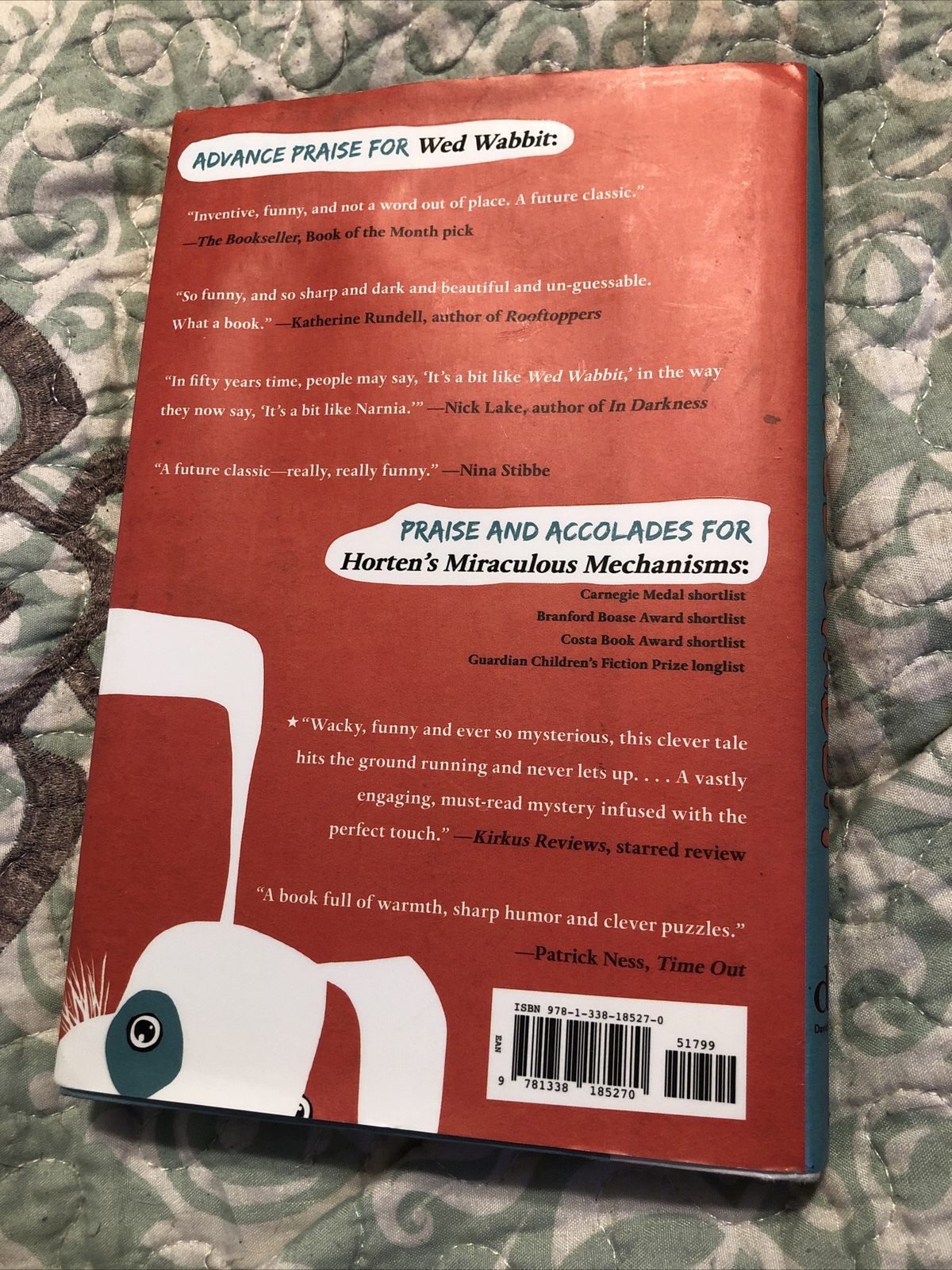 Wed Wabbit by Lissa Evans (2018, Hardcover) for sale online | eBay