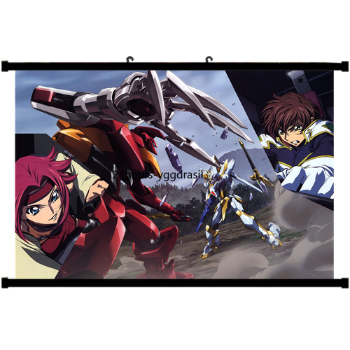 Anime Poster CODE GEASS Kallen and Suzaku HD Wall Scroll Painting Decor ...