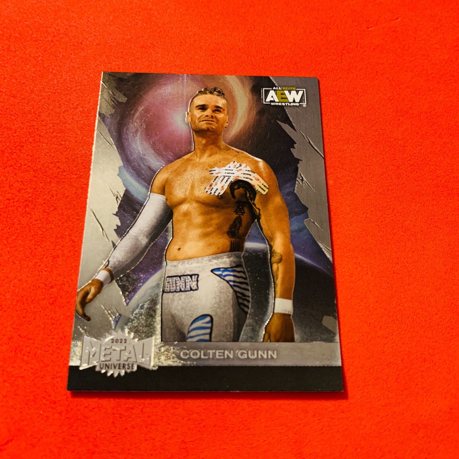 Colten Gunn .. 2022 Skybox Metal Universe AEW Wrestling Base Card 38 | eBay