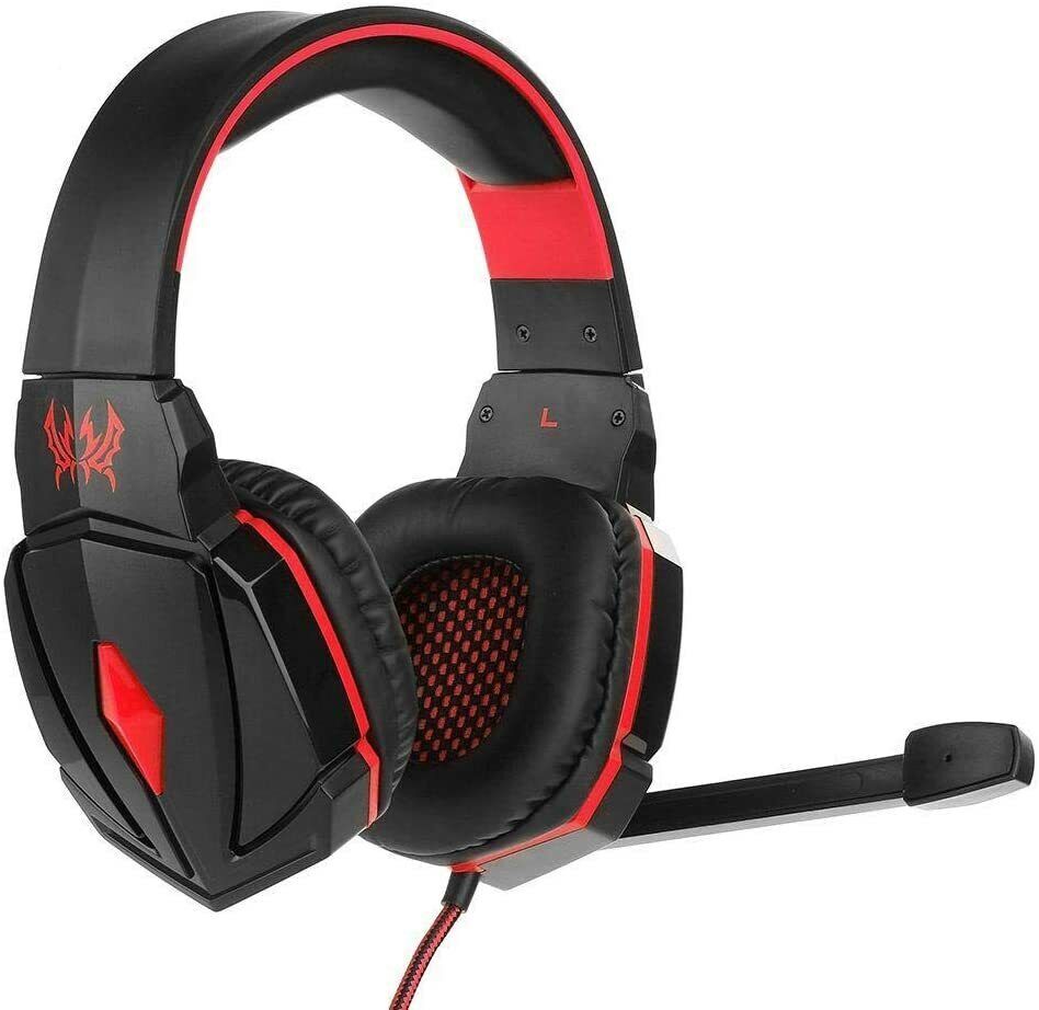 KOTION EACH G4000 On Ear Wired Headphone - Black/Red for sale online | eBay