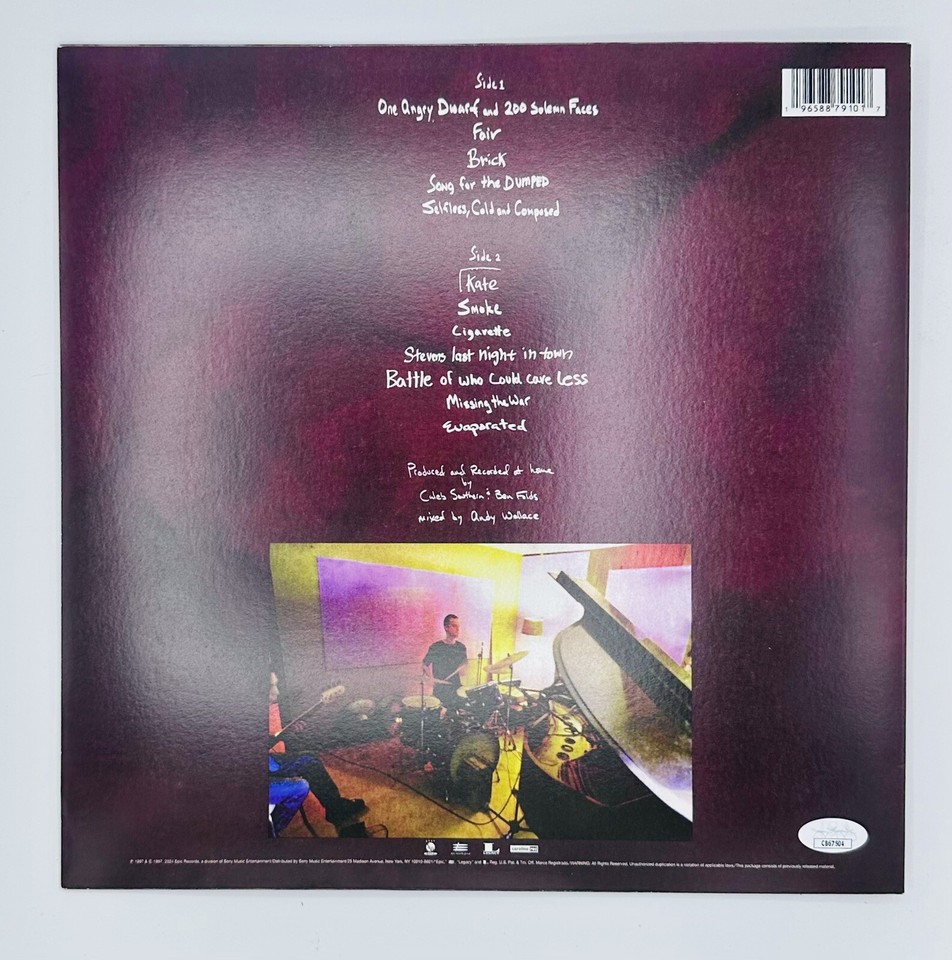 Ben Folds Five Signed Whatever & Ever Amen Vinyl Album LP Autographed ...