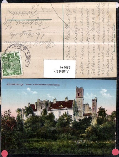 230184,Lundenburg Breclav Fürstliches Liechtensteinsches Schloss | eBay