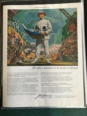 George Goethals Father of the Panama Canal , Circa 1960s Print Ad | eBay