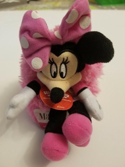 Disney Minnie Mouse Hideaway Friend Pillow Pets Mini Travel 5" Stuffed ...