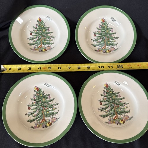 1 (ONE) Spode S3324-A16 England XMAS Tree Bread Butter Plate EA SOLD ...