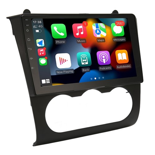 Car Radio 9in IPS Touch Screen Voice Control Car Stereo With Rear ...