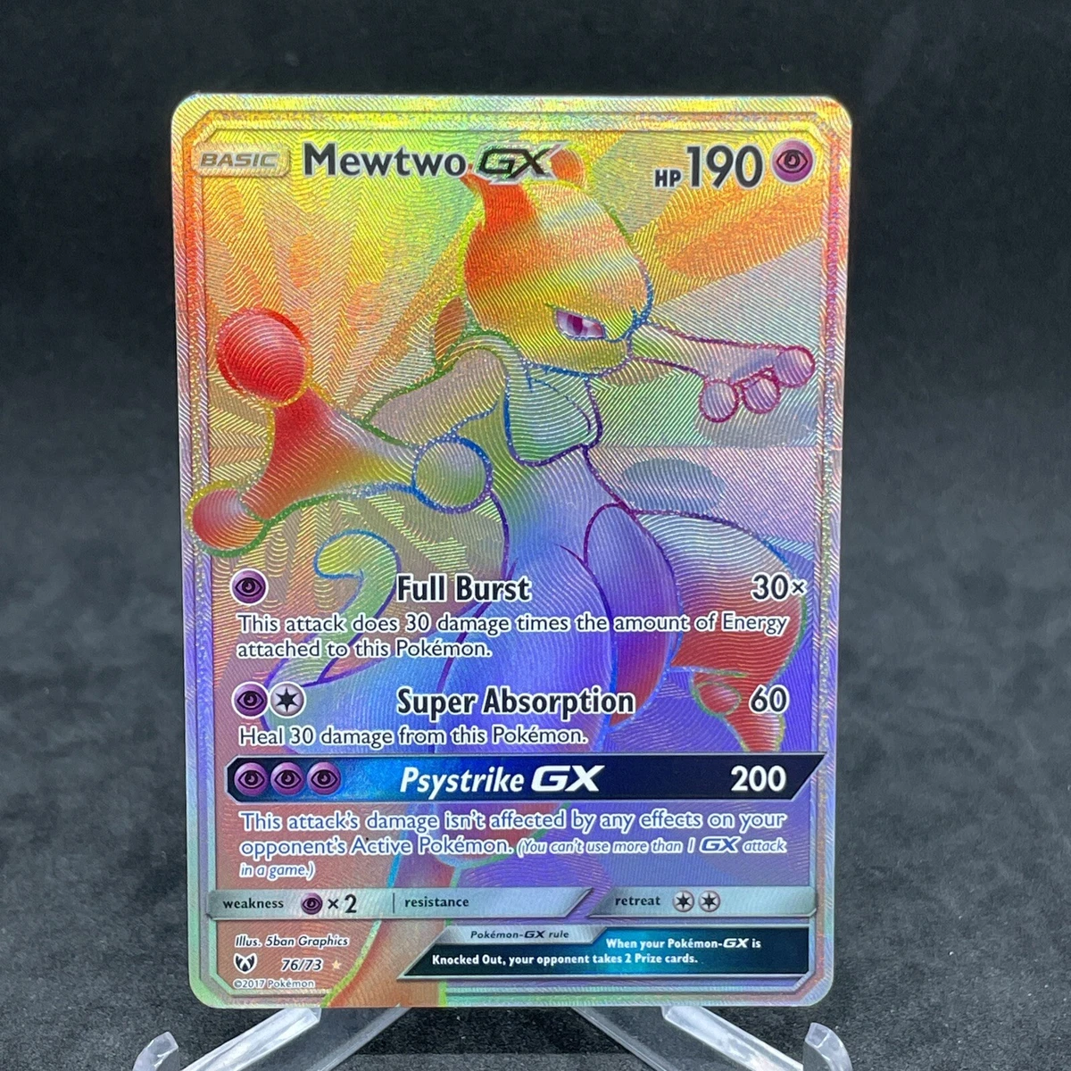 Pokemon Legend Cards Mewtwo