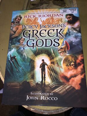 Percy Jackson's Greek Gods Rick Riordan First Edition XL Hardcover 2014 ...