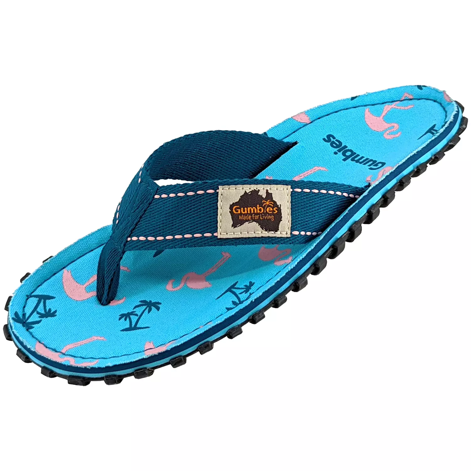 Gumbies Islander Canvas Unisex Summer Beach Sandals Flip Flops Surfing ...
