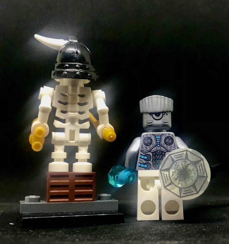 NINDROID ZANE LEGO NINJAGO LIMITED EDITION © + NUCKAL THE GREAT BOSS ...