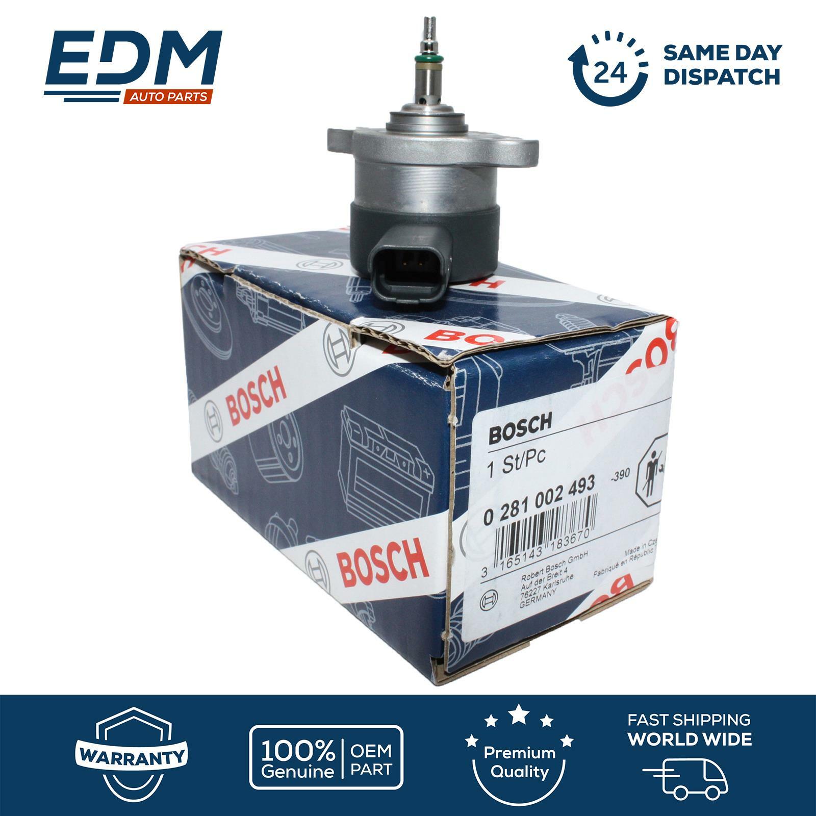 BOSCH Fuel Pressure Regulator Common Rail DRV Citroen Peugeot ...