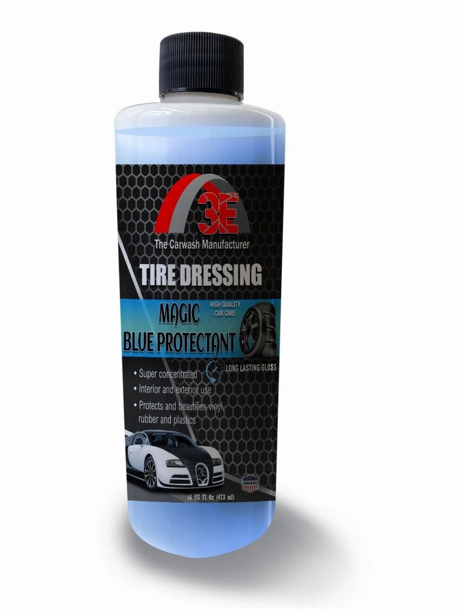 Blue Dressing Tire Shine