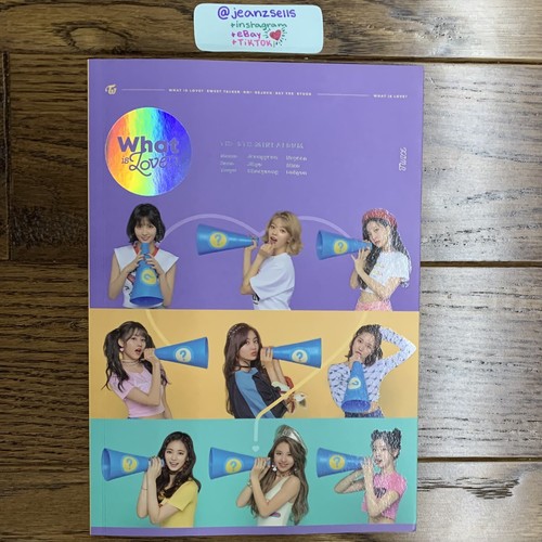 Twice 2018 What Is Love? Album B Version W/ Inclusions | eBay