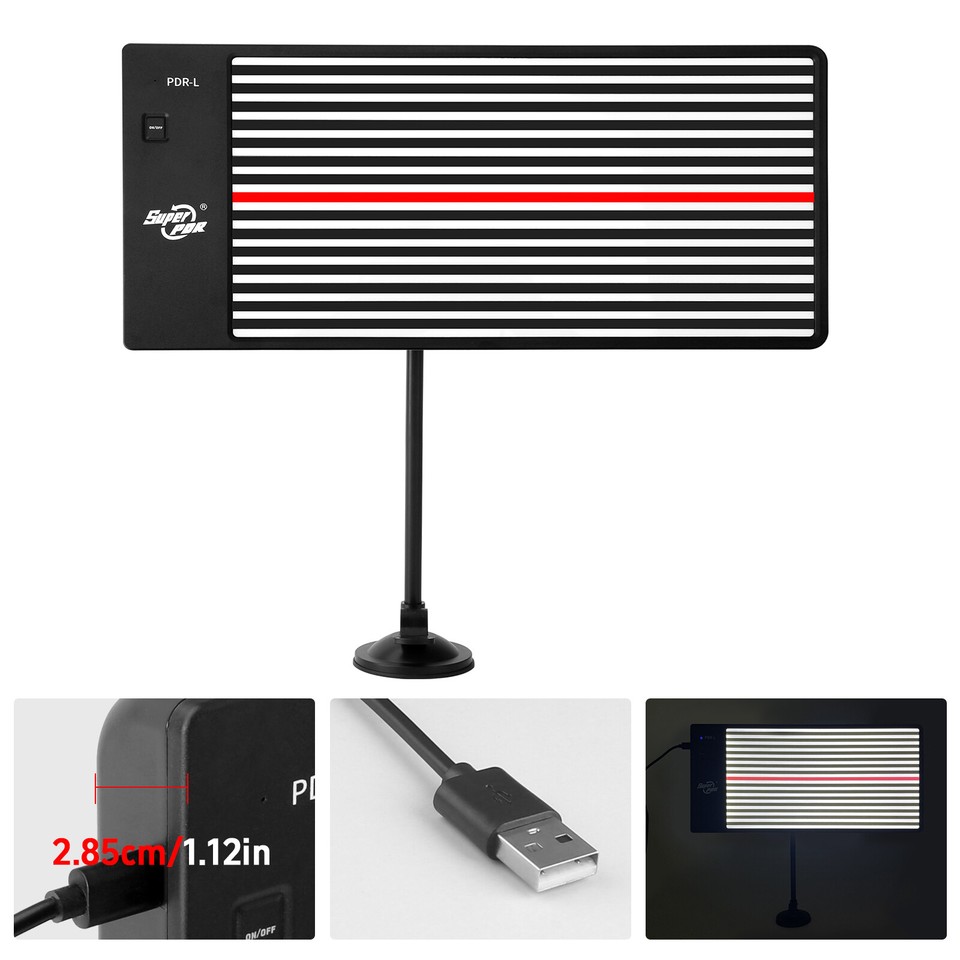 PDR 10Pcs Car Push Puller Rods Dent Removal Paintless Tools Repair ...