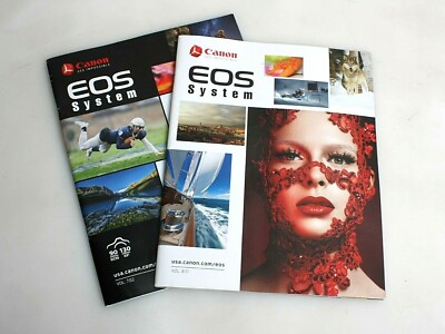 Canon Eos System Film and Digital Brochure/Guide - Set of 2 | eBay