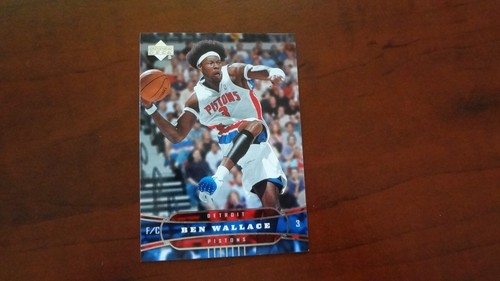 2004-05 UPPER DECK # 50 BEN WALLACE BASKETBALL CARD | eBay