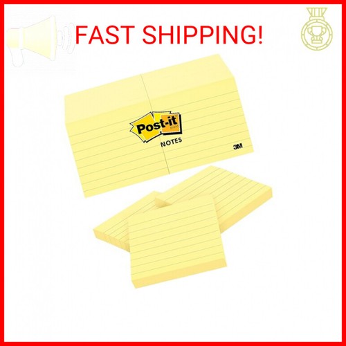 Post-it Notes, 3x3 in, 12 Pads, Canary Yellow, Clean Removal ...