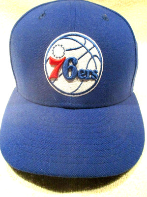 Philadelphia 76ers Hat Mesh Snapback Cap Sixers Basketball Cap Blue | eBay