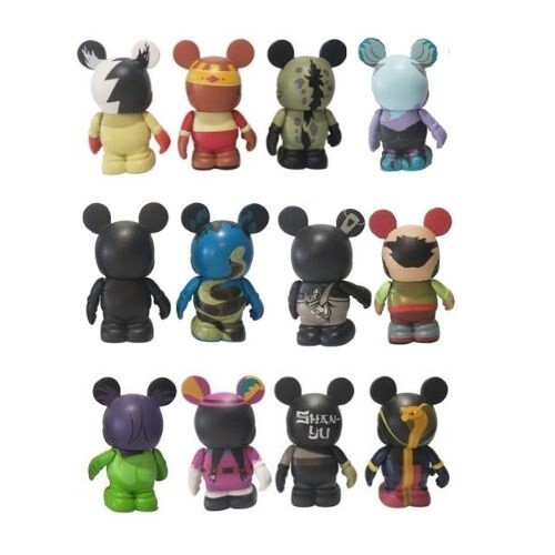 Disney Vinylmation 3” Park Series 1 Villains ~ Complete Set with Chaser ...