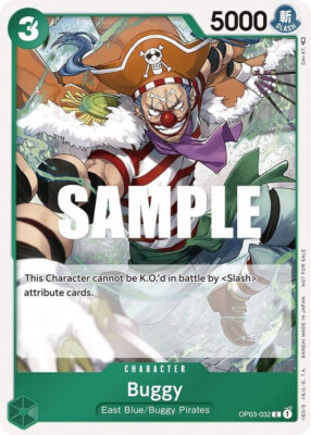 One Piece Card Game ! Buggy OP03-032 - Rare PROMO DASH PACK ! | eBay
