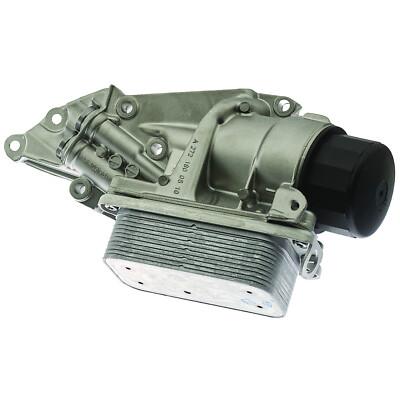 fits Mercedes Benz C E G ML S SLK-Class Oil Filter Housing W/Oil Cooler ...