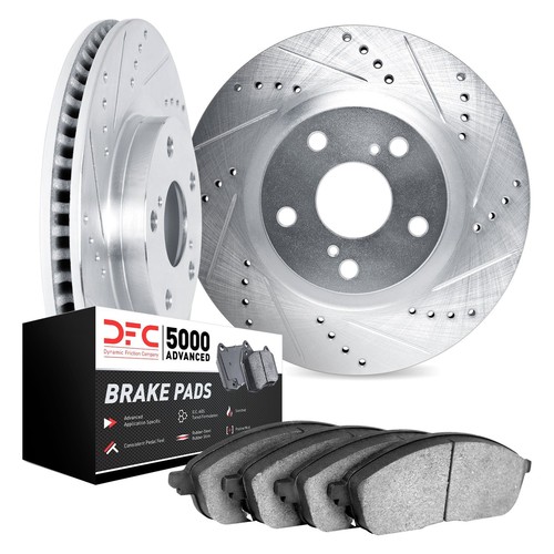 For Alfa Romeo Giulia 17-22 DFC PRO-KIT 5000 Drilled & Slotted Front ...