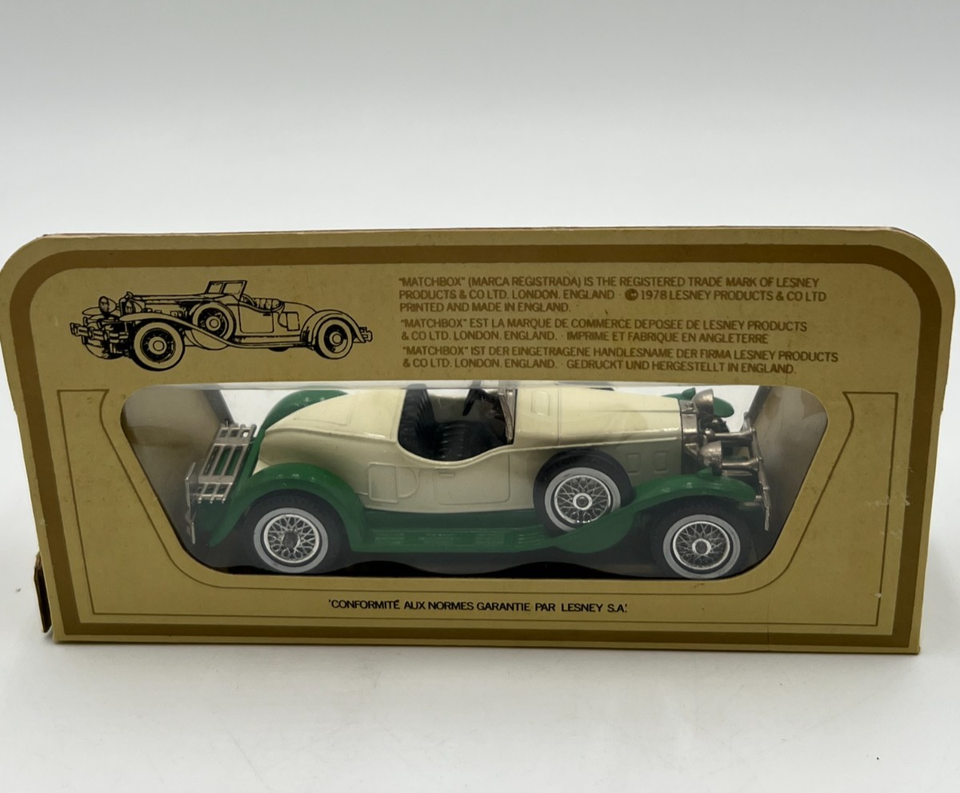 Matchbox Models of Yesteryear Y14 1931 Stutz Bearcat Roadster Diecast ...