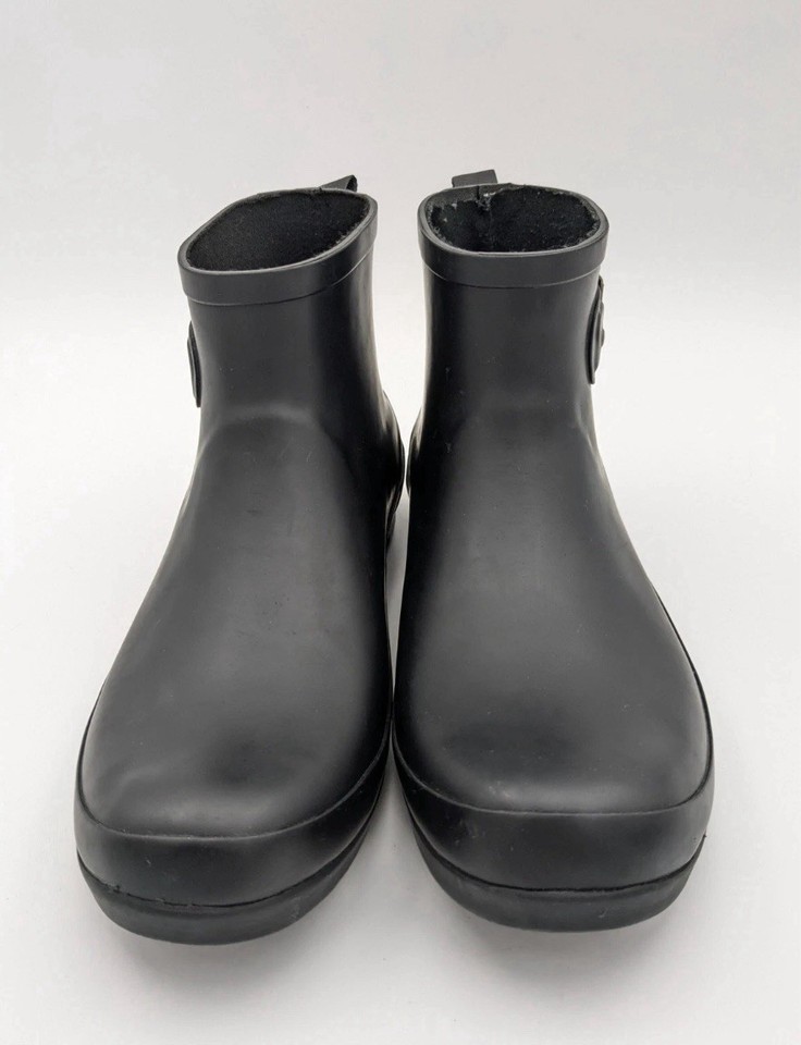 Chooka Women's Eastlake Shortie Fashion Rubber Rain Boots Size 7 Black ...