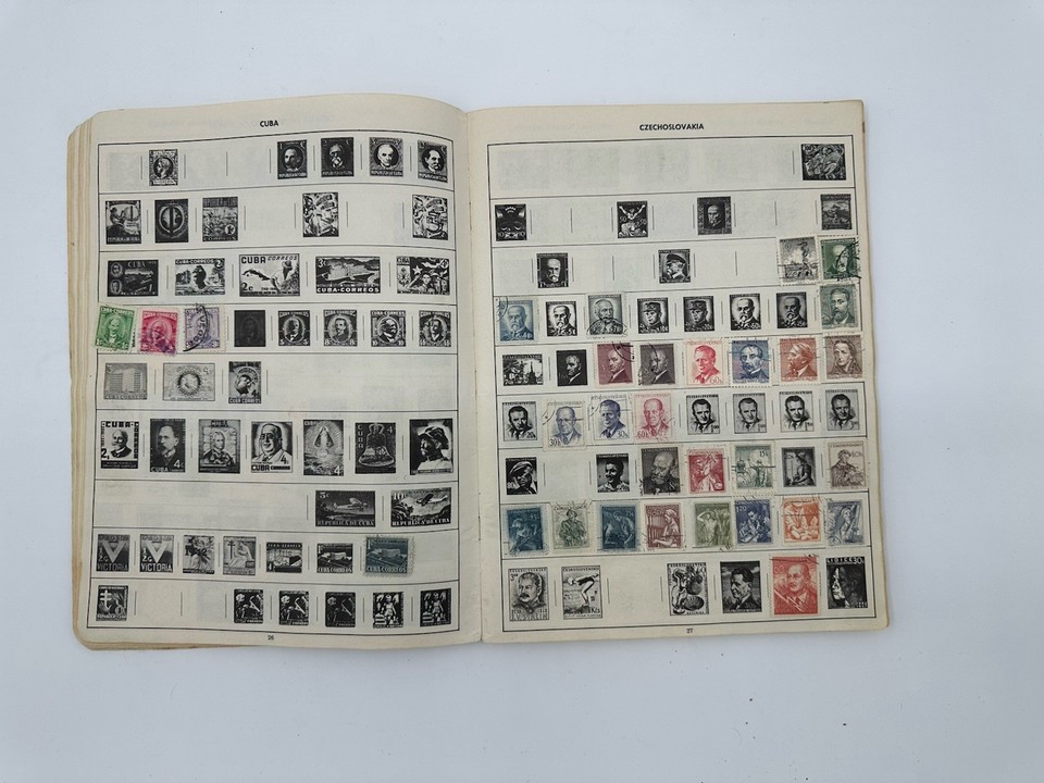 1960 The Explorer Stamp Album - 100’s of Stamps - Early US | eBay