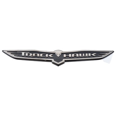 18-21 JEEP GRAND CHEROKEE TRACK HAWK EMBLEM BADGE NAMEPLATE NEW MOPAR ...