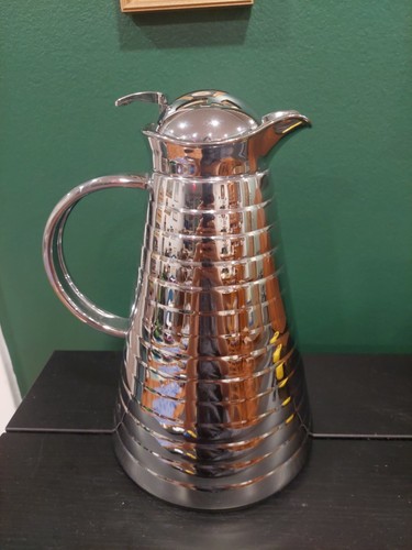 ALFI Vulcano Chrome Insulated Vacuum Jag Coffee Pot Thermal Carafe | eBay