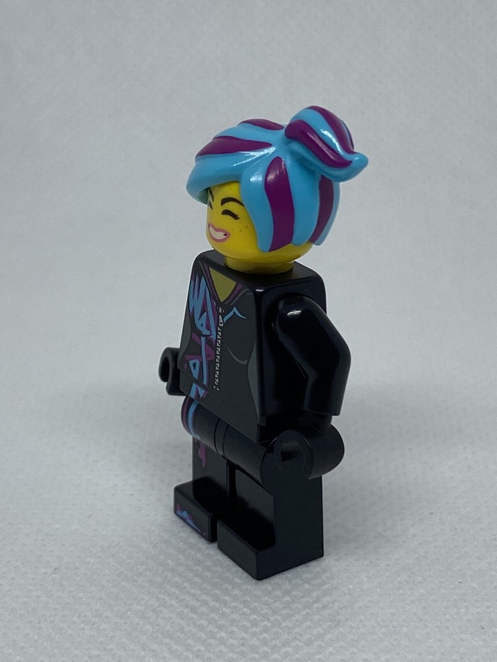 LEGO Movie 2 Lucy Wyldstyle Minifigure New From Set 70837 Ponytail Blue ...