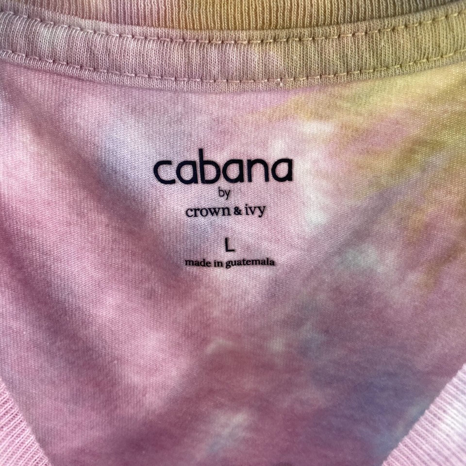 Tie Dye Tye Die Spring Break Beach Shirt L | eBay