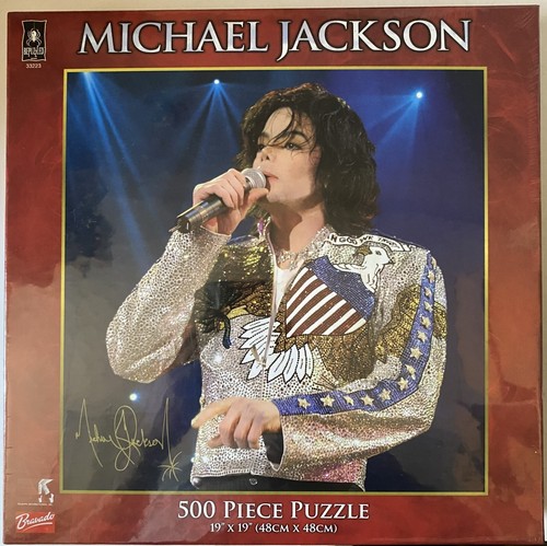 Michael Jackson 500 Piece Jigsaw Puzzle 9/11 Performance NEW BePuzzled ...