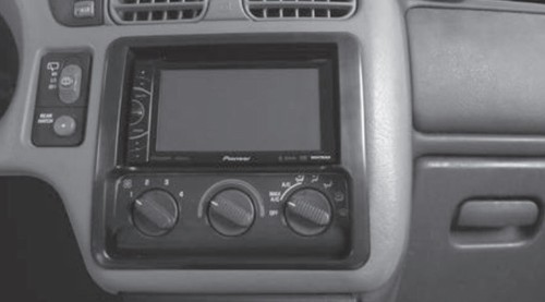 Double Din Car Radio Dash Kit for 1998-01 Chevrolet Blazer S10 GMC ...