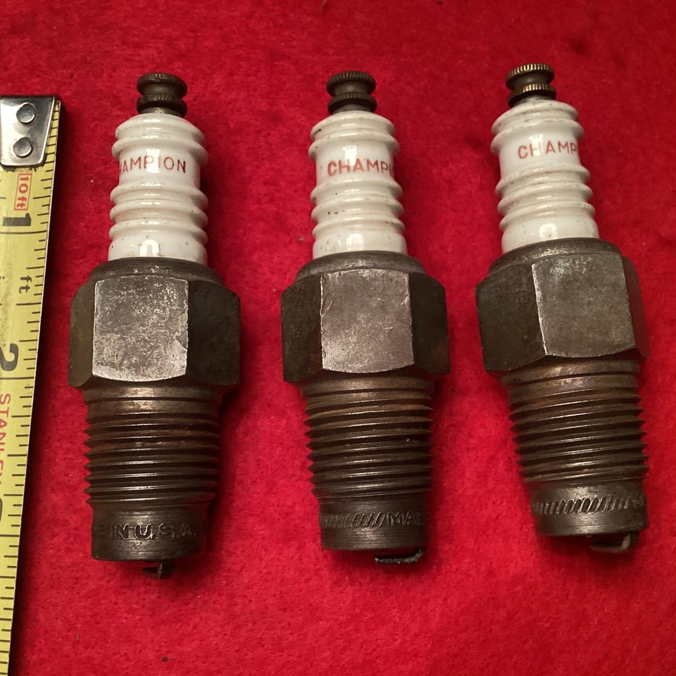 Model T Ford Spark Plugs, Champion A-25 | eBay