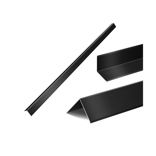 Aluminum Alloy Black Corner Guards 19Ga Thickness Wall Corner ...