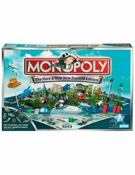 Monopoly Here & Now New Zealand Board Game (00563) for sale online | eBay