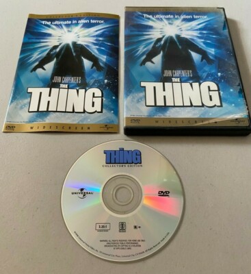 The Thing Widescreen Collector's Edition DVD - Like New - Horror ...