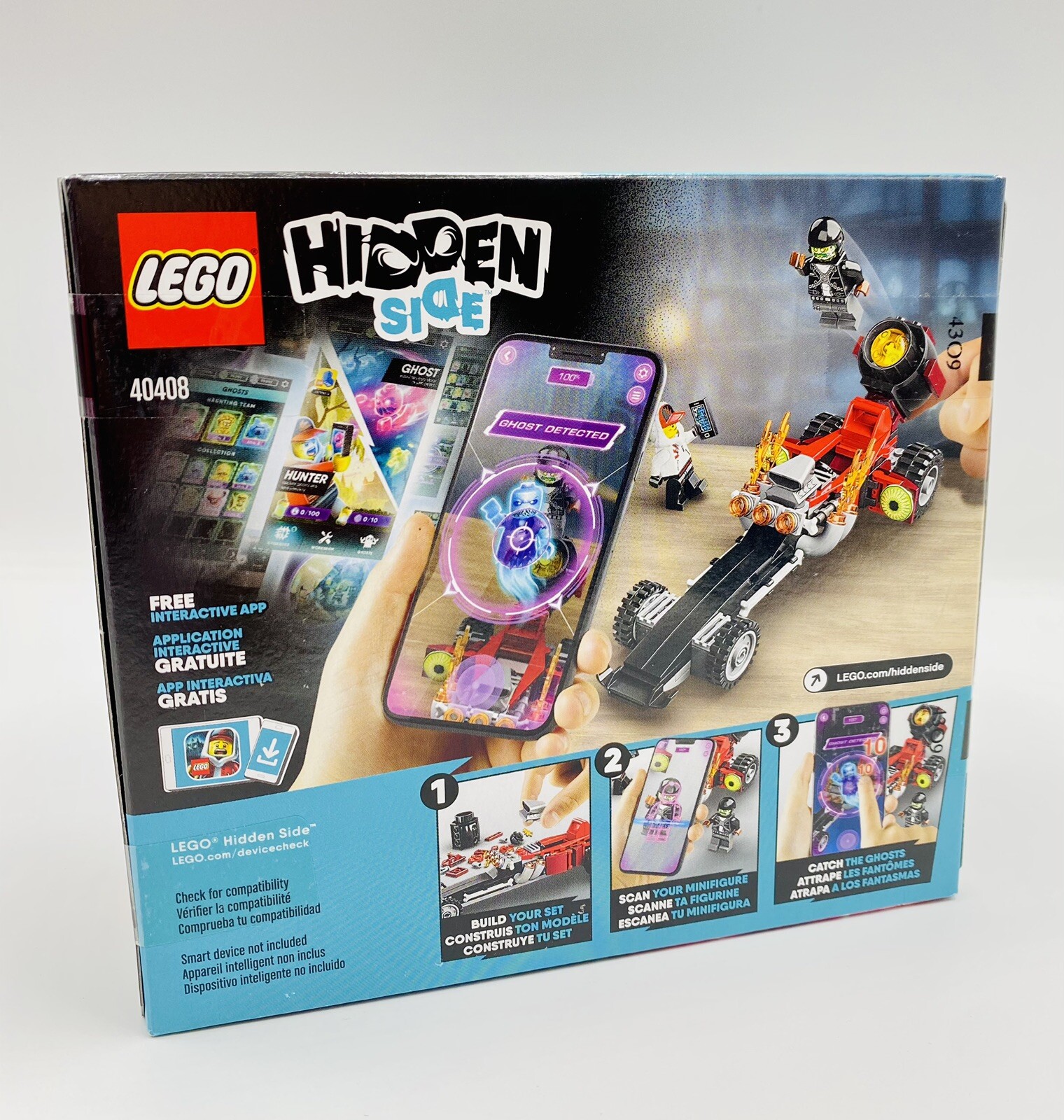LEGO 40408 Hidden Side Drag Race Exclusive Interactive Collectible ...