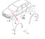 NEW VW TOUAREG 7P FRONT RIGHT FENDER WHEEL COVER MOLDING 7P6853718GGRU ...