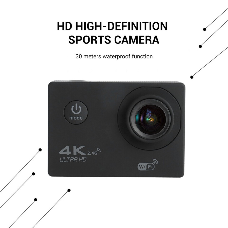 Original H9 Action Camera Ultra HD 4K / 30fps WiFi 2.0" 170D Gopro ...
