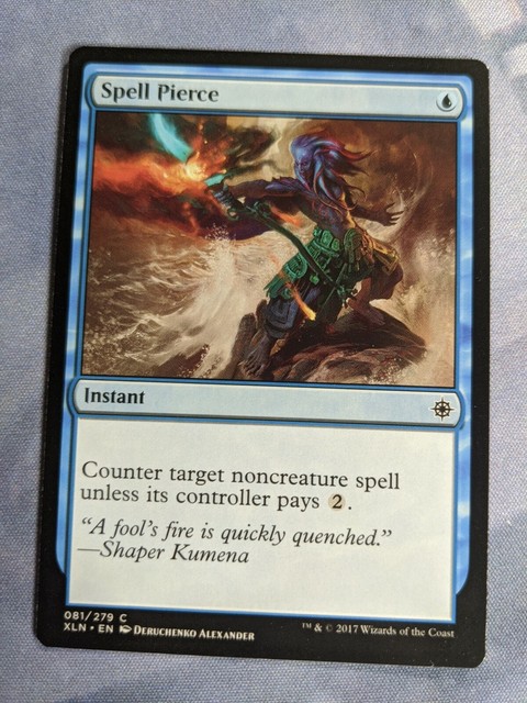 MTG Spell Pierce Ixalan 081/279 Regular Common for sale online | eBay