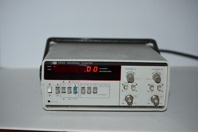 HP 5314A Universal Frequency Counter Hewlett Packard Powers on Untested ...