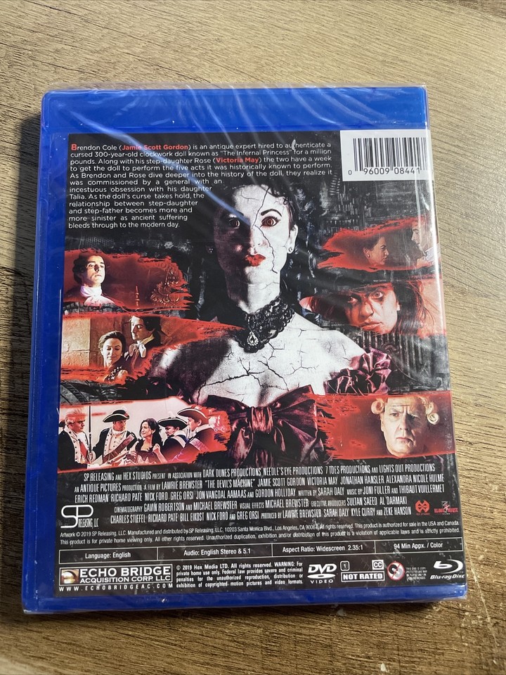 The Devil’s Machine (Blu-Ray + DVD, 2019) Horror Film NEW Sealed. Free ...